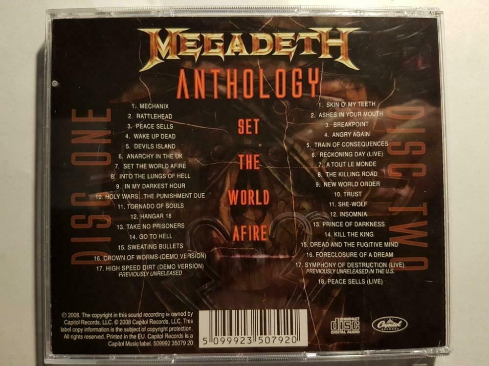 Megadeth - Anthology - Hardrock - Metal - Fijne CD